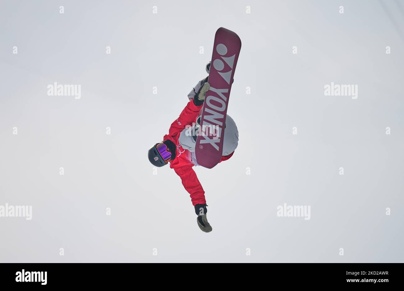 Ruka Hirano from Japan during Snowboard - Half Pipe at the Beijing 2022 ...