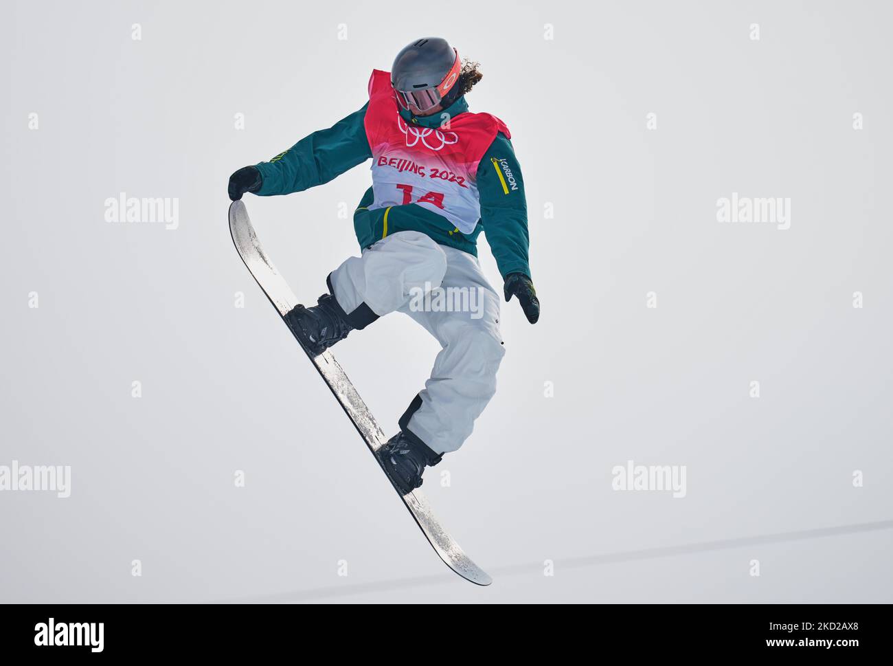 Scotty James from Australia during Snowboard - Half Pipe at the Beijing ...