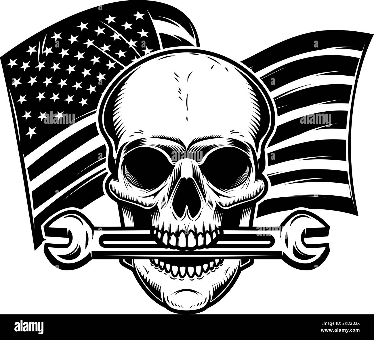 Skull And Cross Wrenches