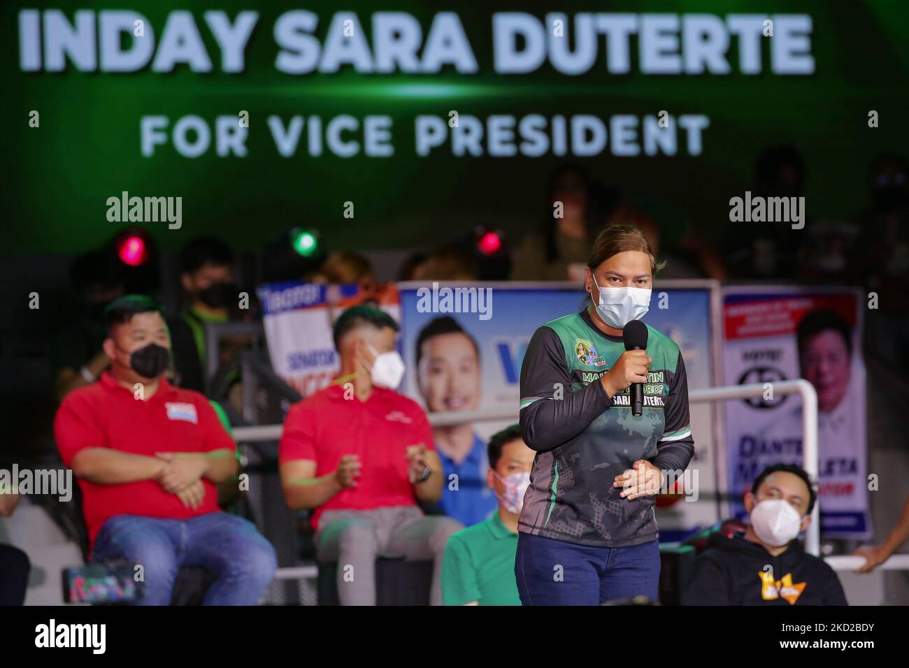 President Rodrigo Duterte’s daughter and Davao City Mayor, Sara Duterte ...