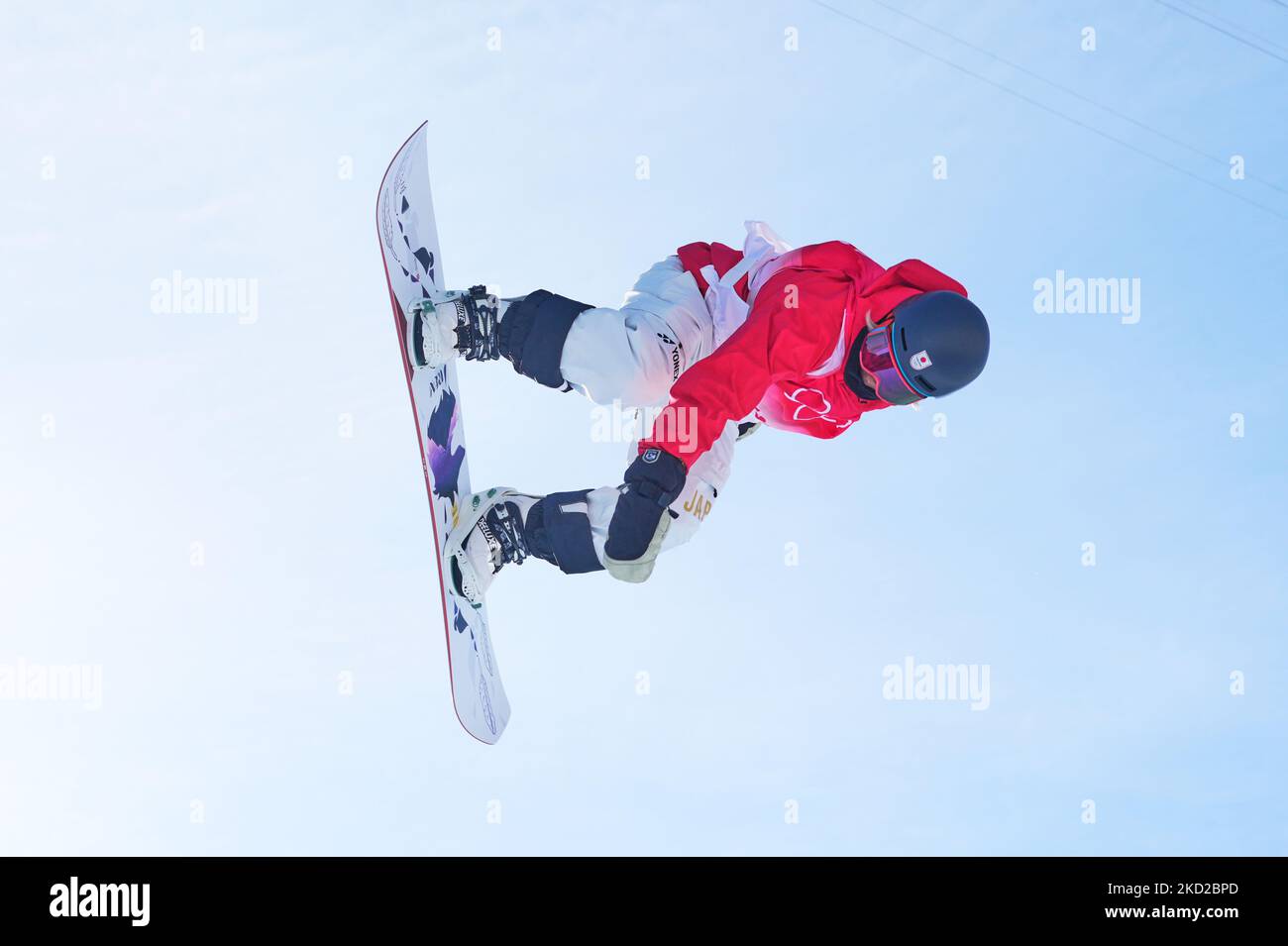 Yuto Totsuka from Japan during Snowboard - Half Pipe at the Beijing ...