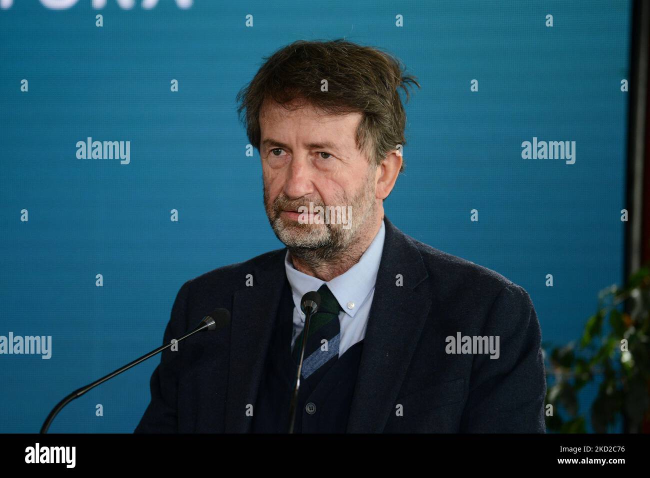 Dario Franceschini, Minister of Culture during the News Presentation of ...