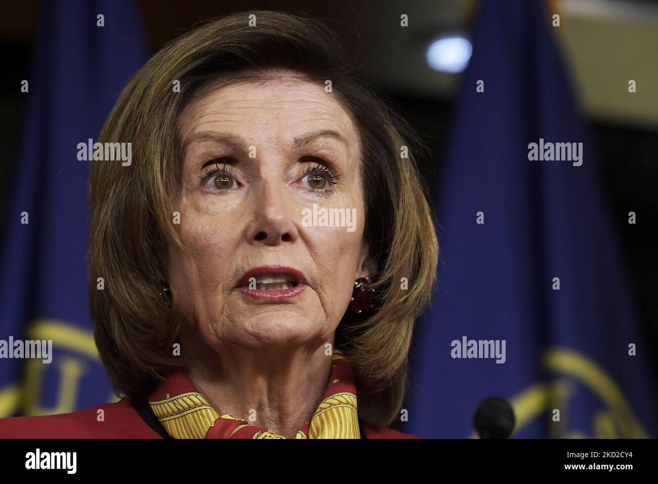 House Speaker Nancy Pelosi(D-CA) speaks about American Economic Growth ...