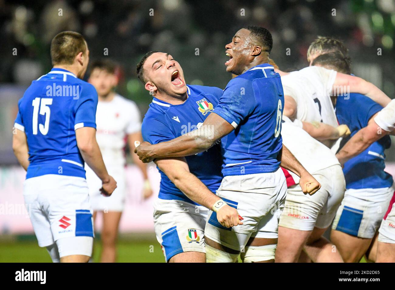 2022 six nations under 20 italy hi-res stock photography and images - Alamy
