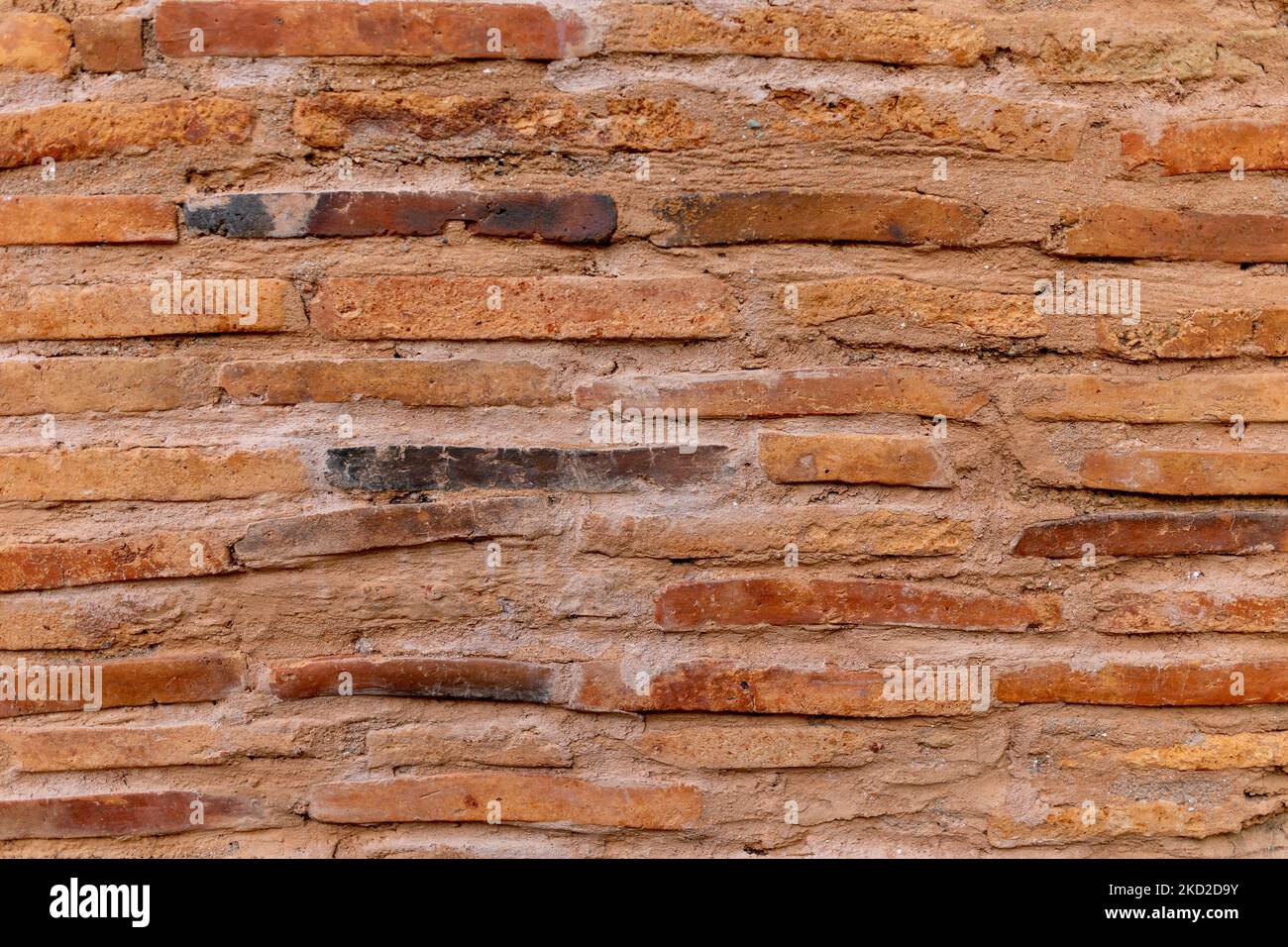 Talatal Ghar is a brick structure made using organic material (rice ...