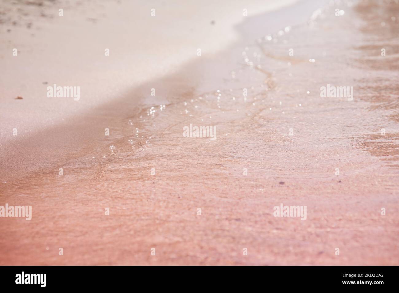 Pink Sand on the Elafonisi Beach Stock Photo - Alamy