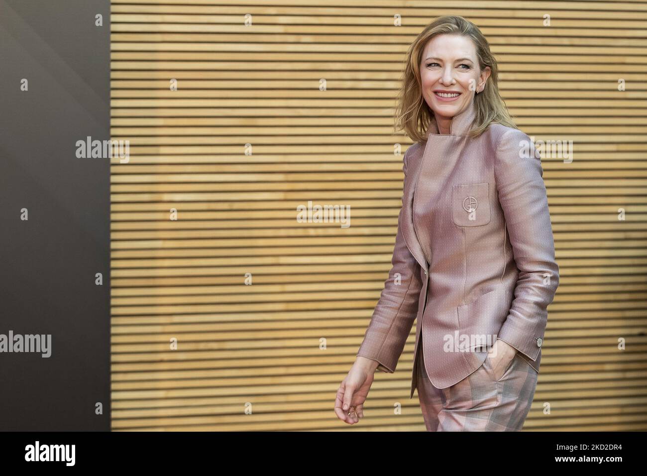 Cate Blanchett poses during Press conference a prelude to the Goya ...