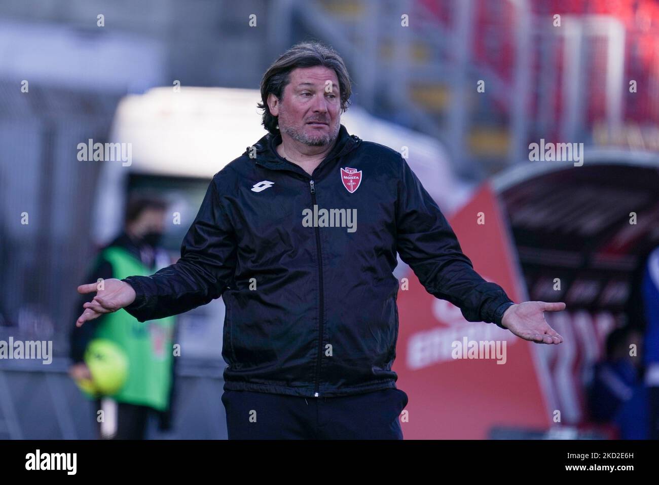 Giovanni Stroppa (allenatore Monza) during AC Monza against Spal, Serie ...