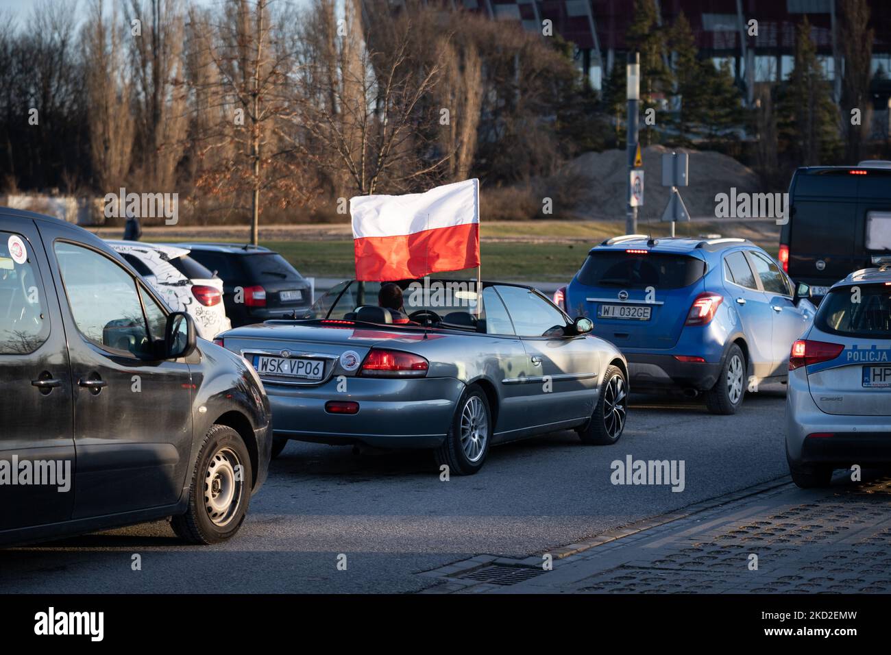 Polish freedom convoy hi-res stock photography and images - Alamy