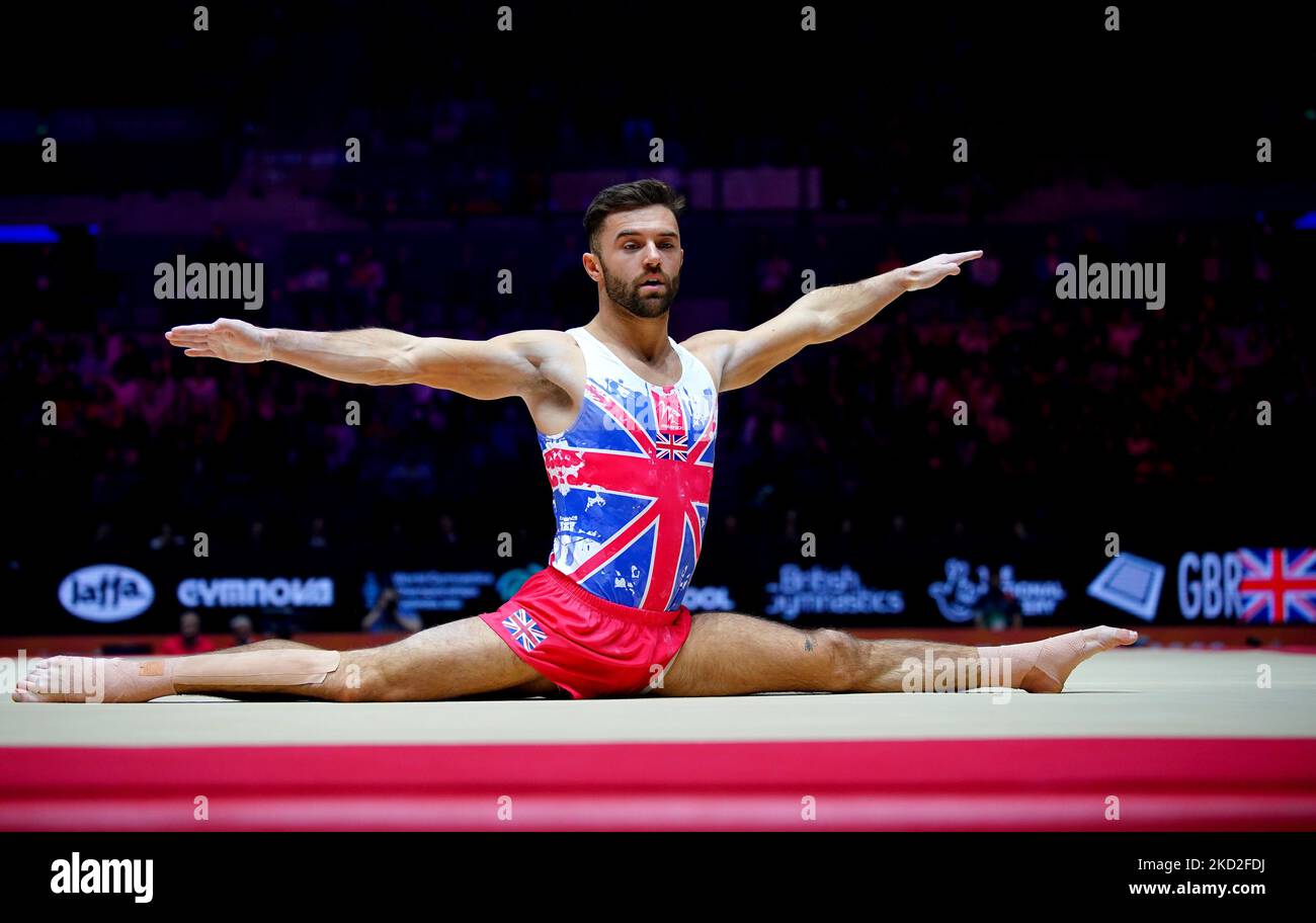 Great Britain's Giarnni Regini-Moran competes in the Men's Final of the ...