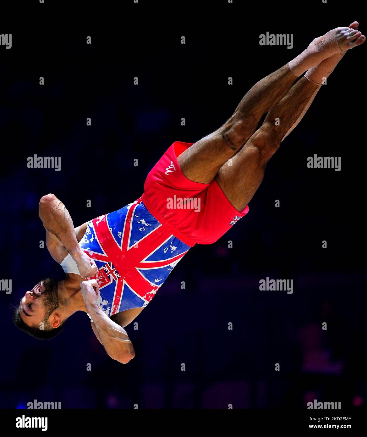 Great Britain's Giarnni Regini-Moran competes in the Men's Final of the ...