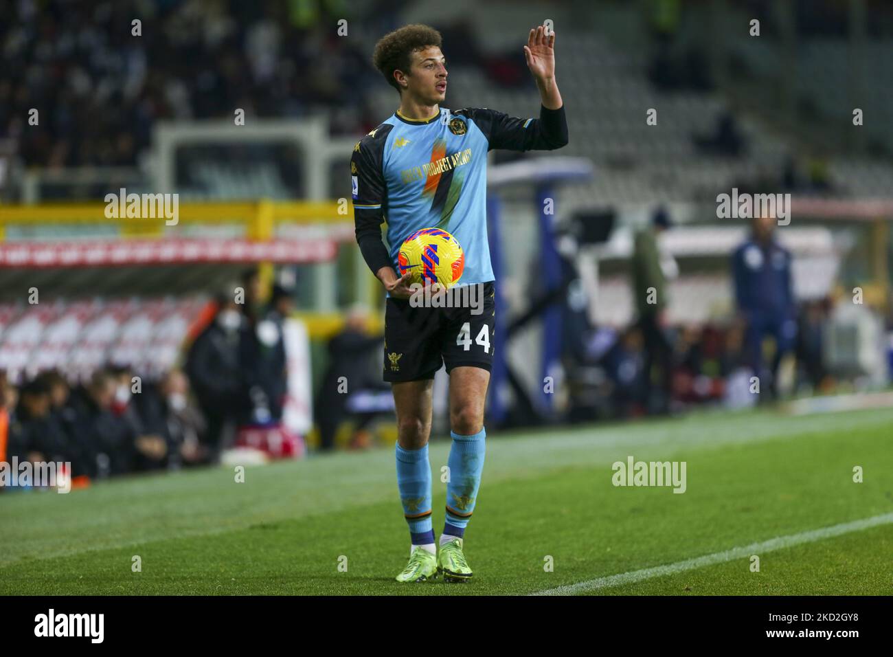 Ethan Ampadu of Venezia FC during the Serie A match between Torino FC ...