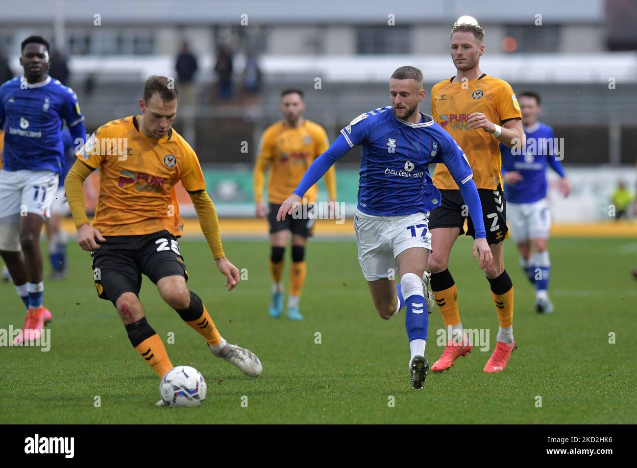 Oldham Athletic's Jack Stobbs during the Sky Bet League 2 match between ...