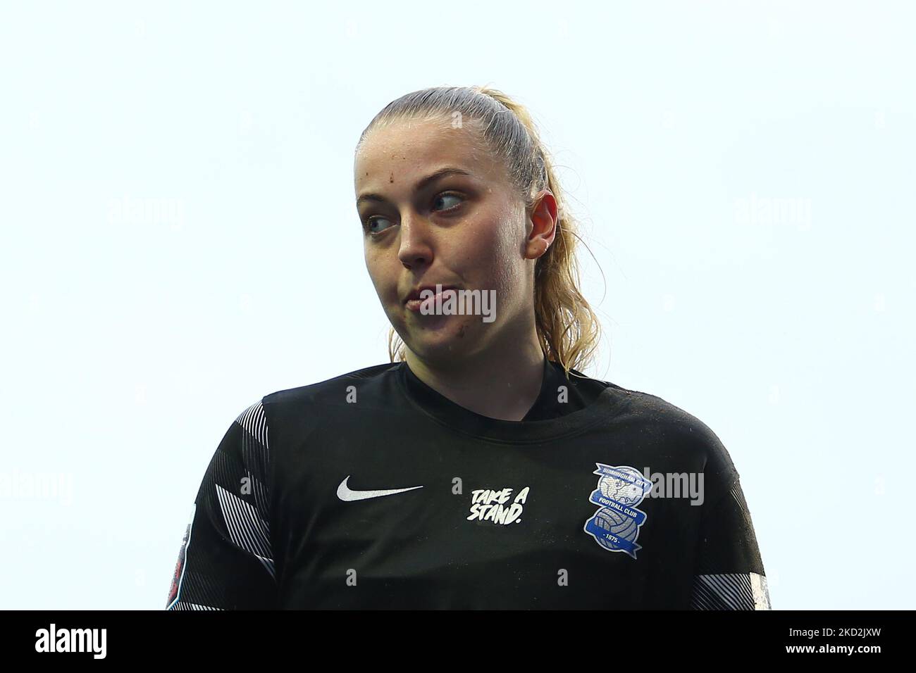 Emily Ramsey of Birmingham City pictured during the Barclays FA Women's ...