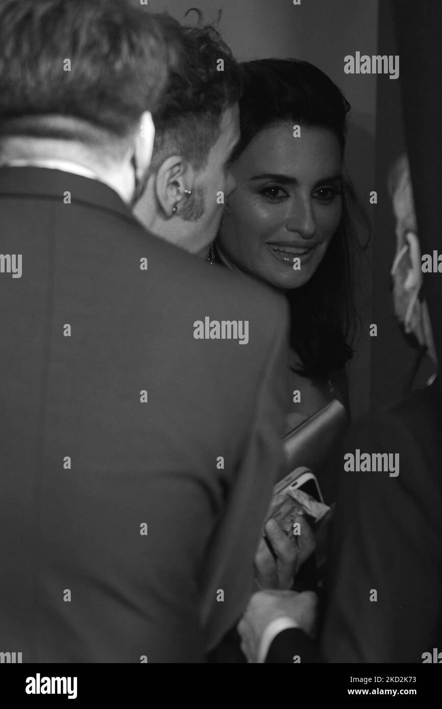Penelope Cruz attends the Goya cinema Awards 2022 red carpet at 'Palau ...
