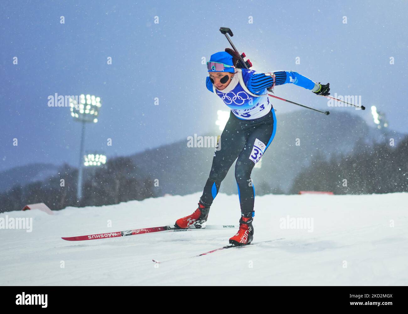 Tuuli Tomingas from Estonia at Biathlon at the Beijing 2022 Winter ...