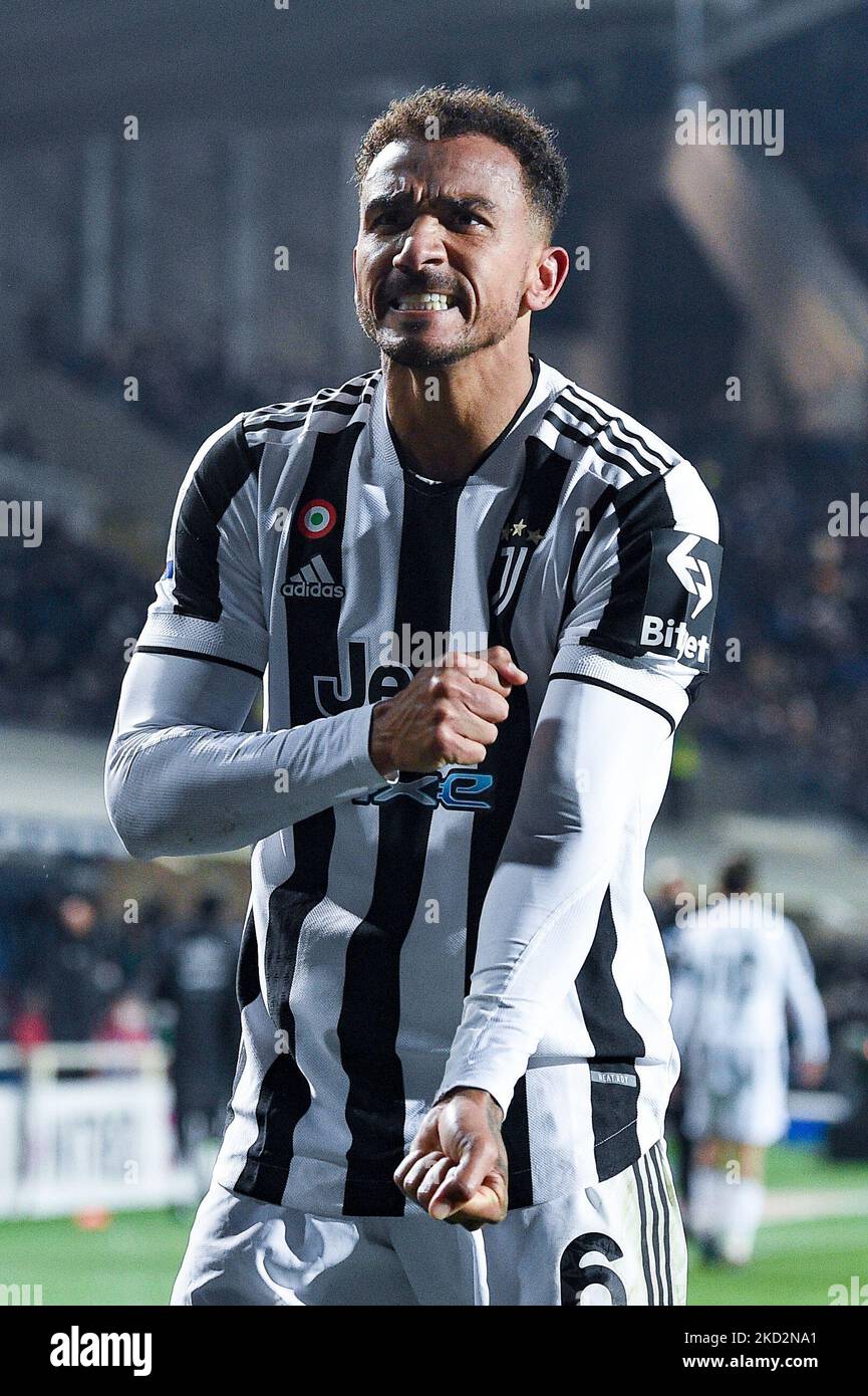 Danilo of FC Juventus celebrates after scoring first goal during the ...
