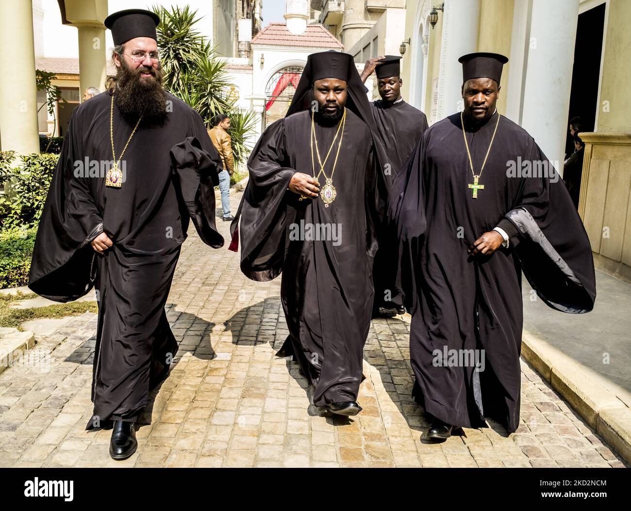 The historic Holy Temple of St. Nicholas in Cairo opened its gates and ...