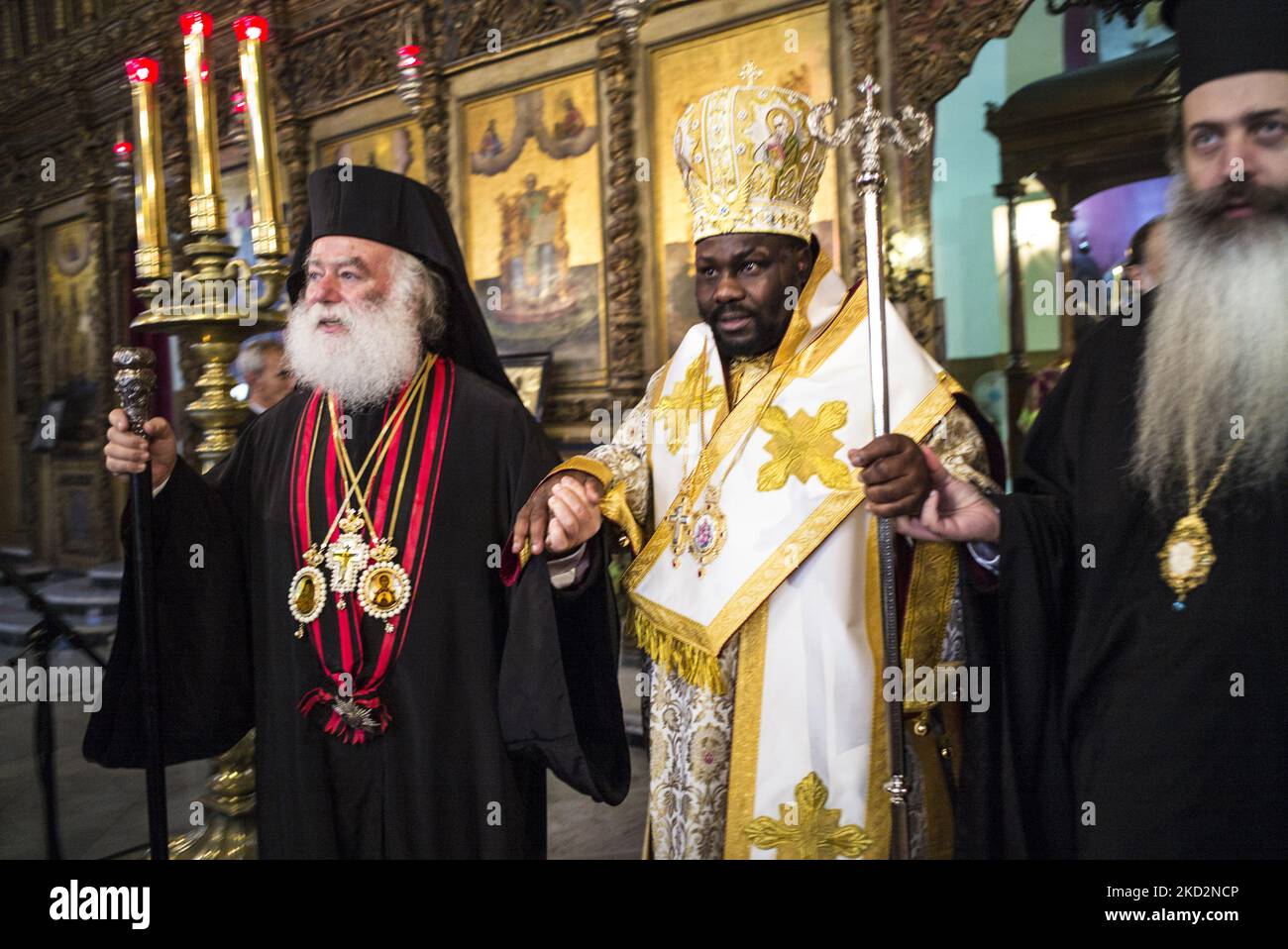 The historic Holy Temple of St. Nicholas in Cairo opened its gates and ...