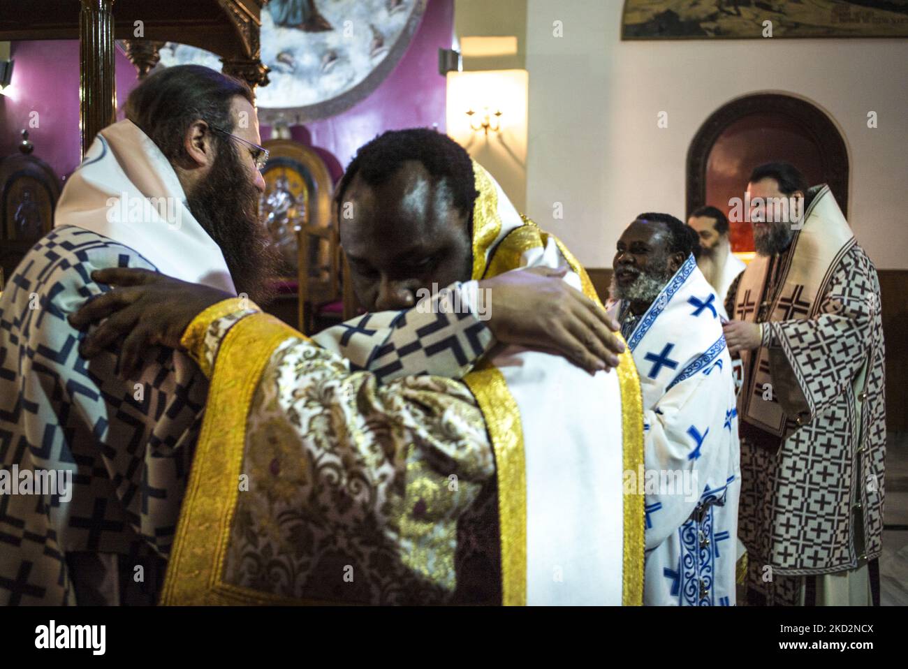 The historic Holy Temple of St. Nicholas in Cairo opened its gates and ...