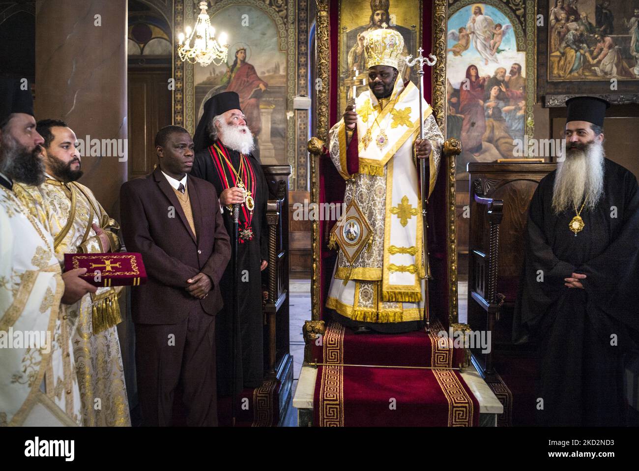 The historic Holy Temple of St. Nicholas in Cairo opened its gates and ...