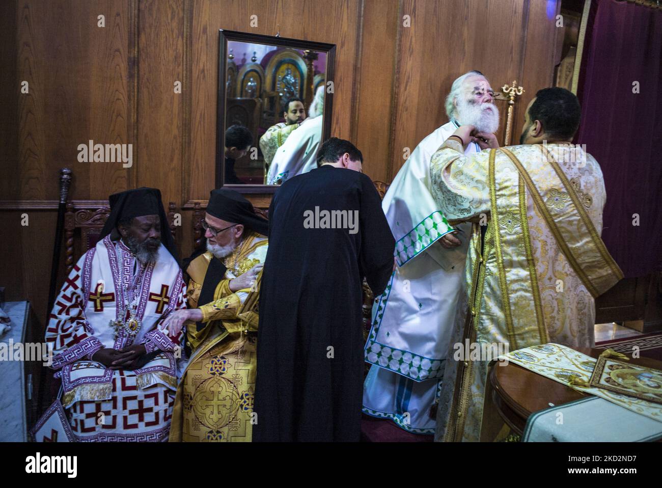 The historic Holy Temple of St. Nicholas in Cairo opened its gates and ...