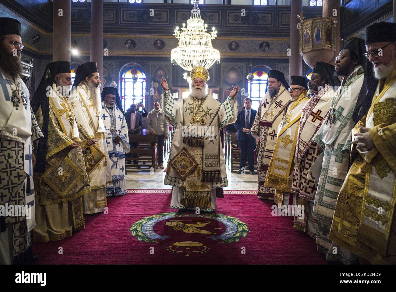 The historic Holy Temple of St. Nicholas in Cairo opened its gates and ...