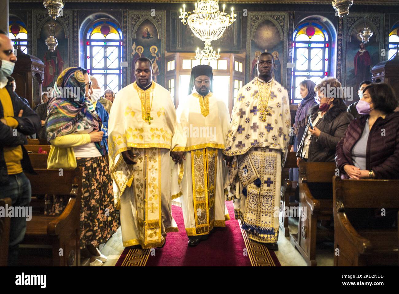 The historic Holy Temple of St. Nicholas in Cairo opened its gates and ...