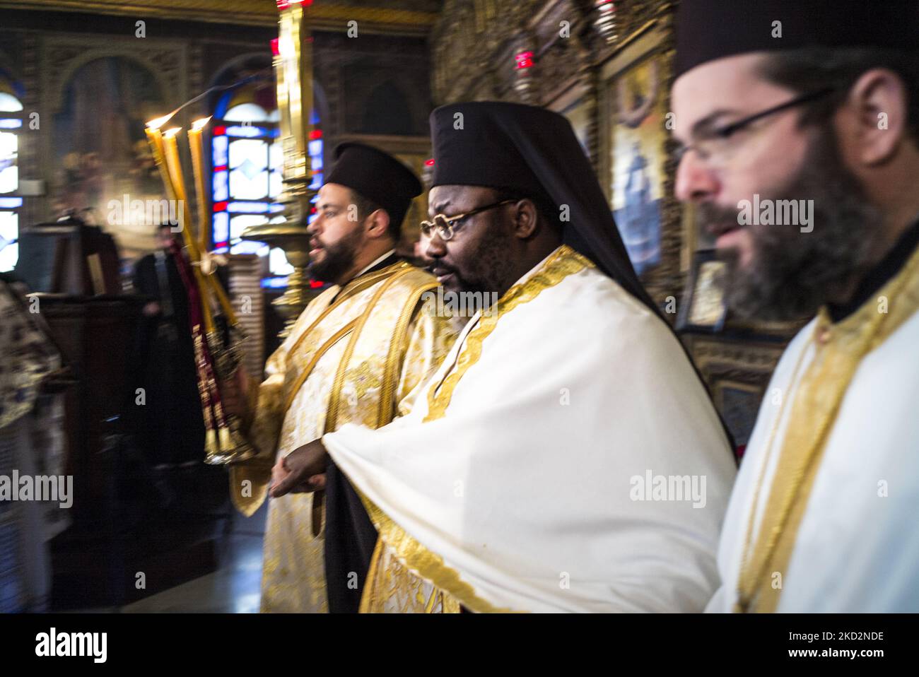 The historic Holy Temple of St. Nicholas in Cairo opened its gates and ...