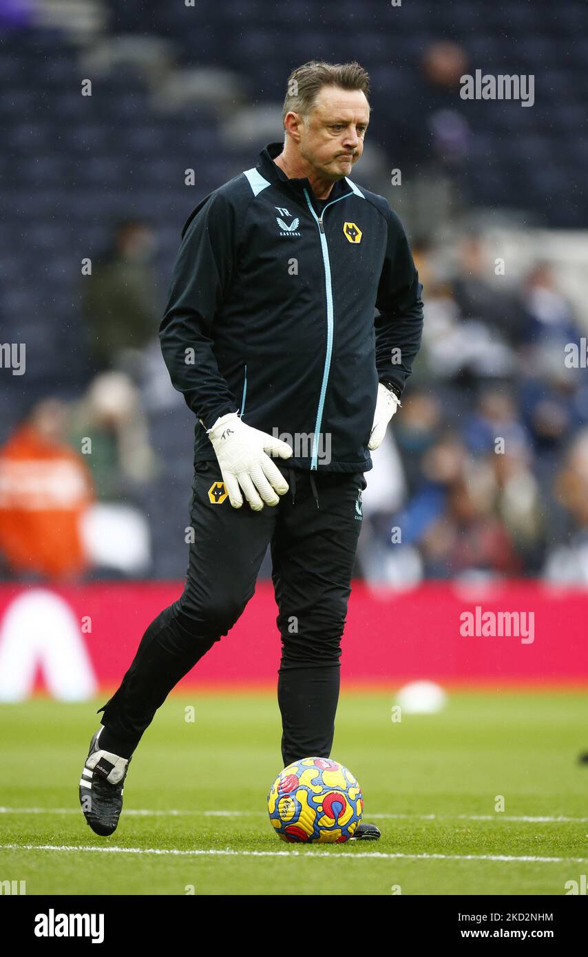 Tony Roberts Goalkeeper Coach during Premier League between Tottenham ...