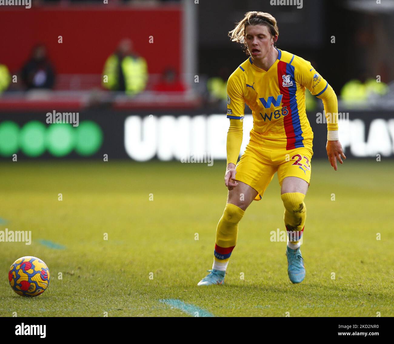 Crystal Palace's Conor Gallagher (on loan from Chelsea) during Premier ...
