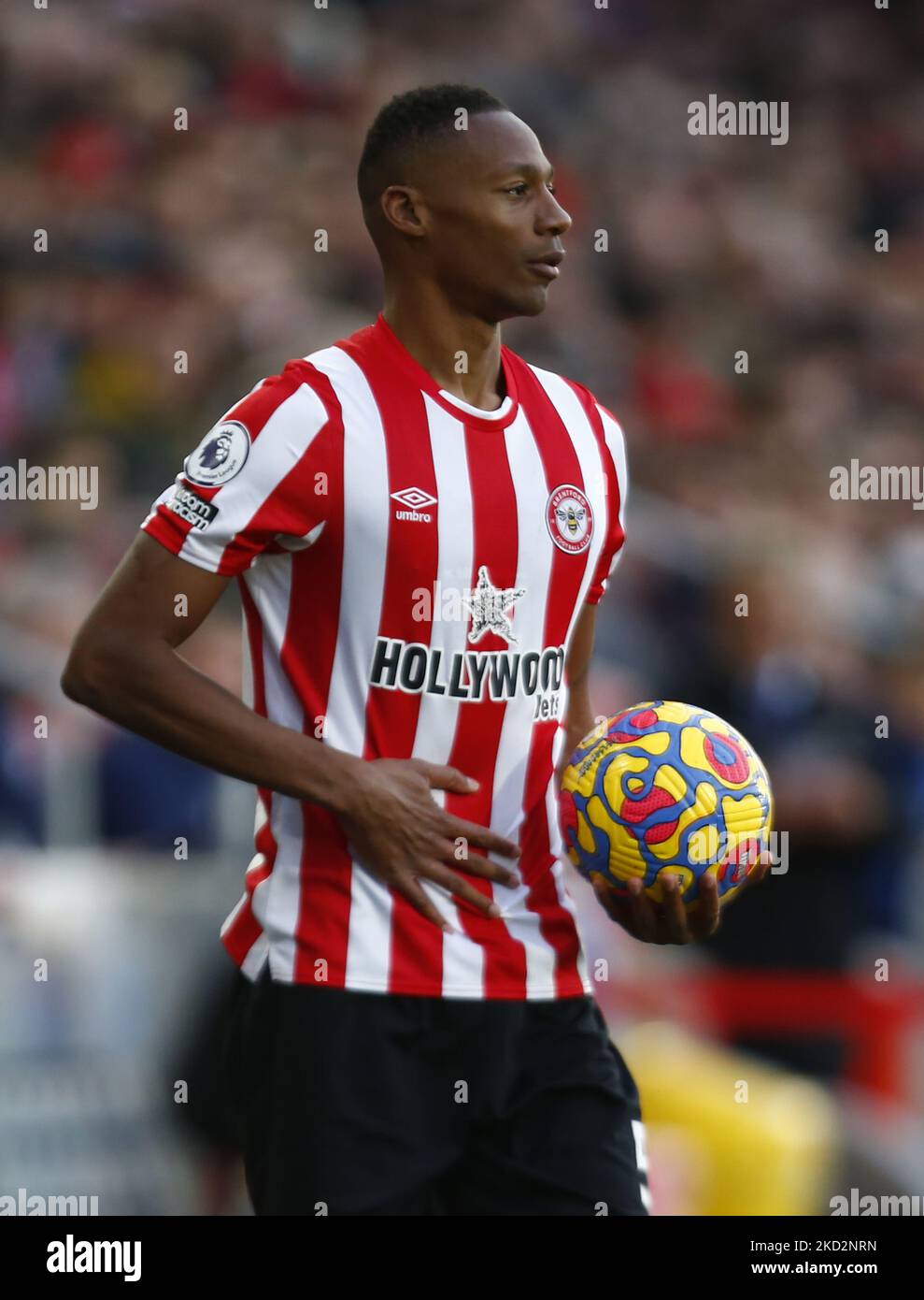 Ethan Pinnock of Brentford during Premier League between Brentford and ...