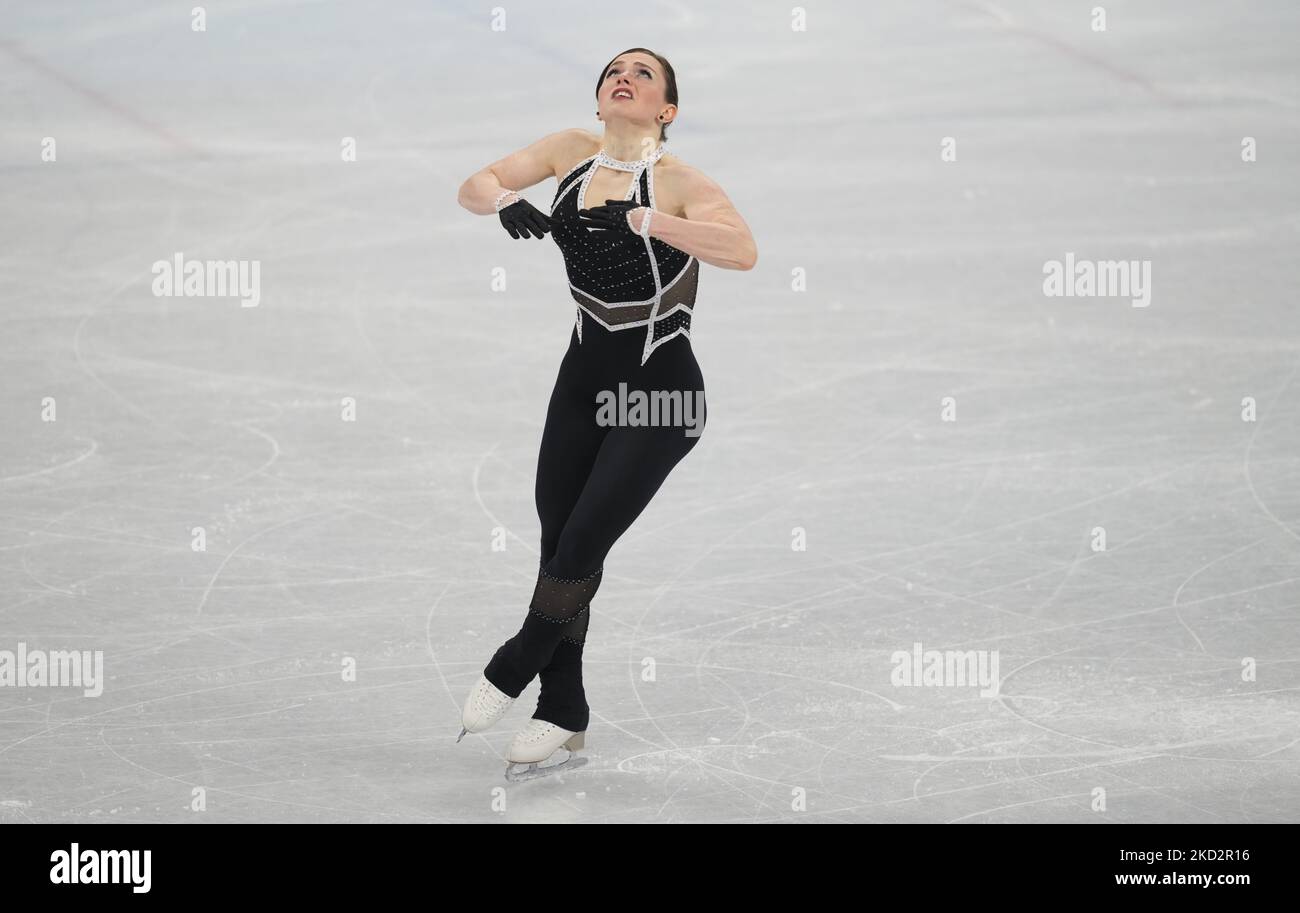 Josefin Taljegard from Sweden at Figure Skating, Beijing 2022 Winter Olympic Games, Capital ...