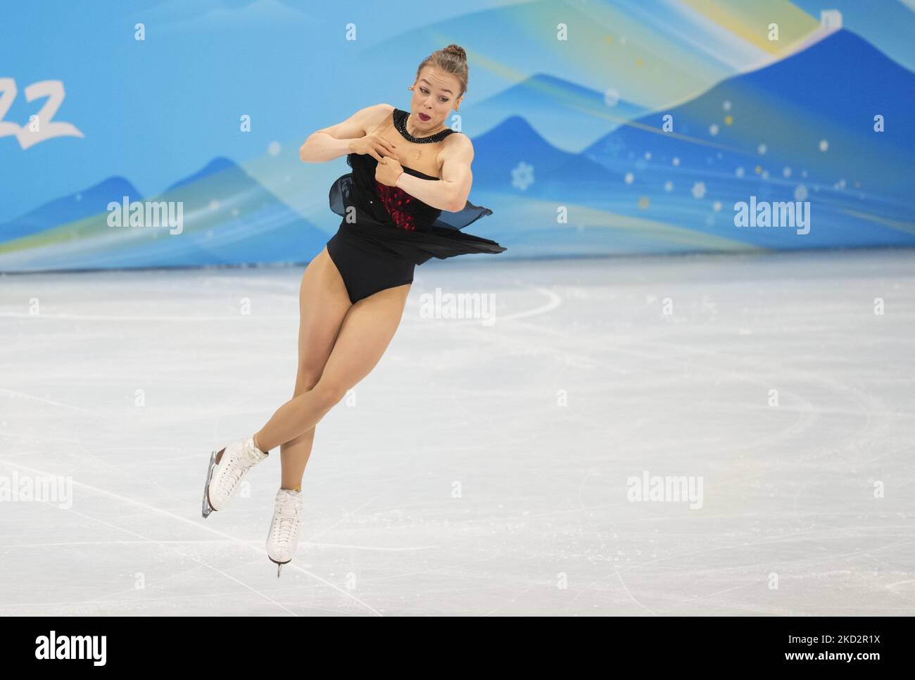 Anastasiia Gubanova from Georgia at Figure Skating, Beijing 2022 Winter ...