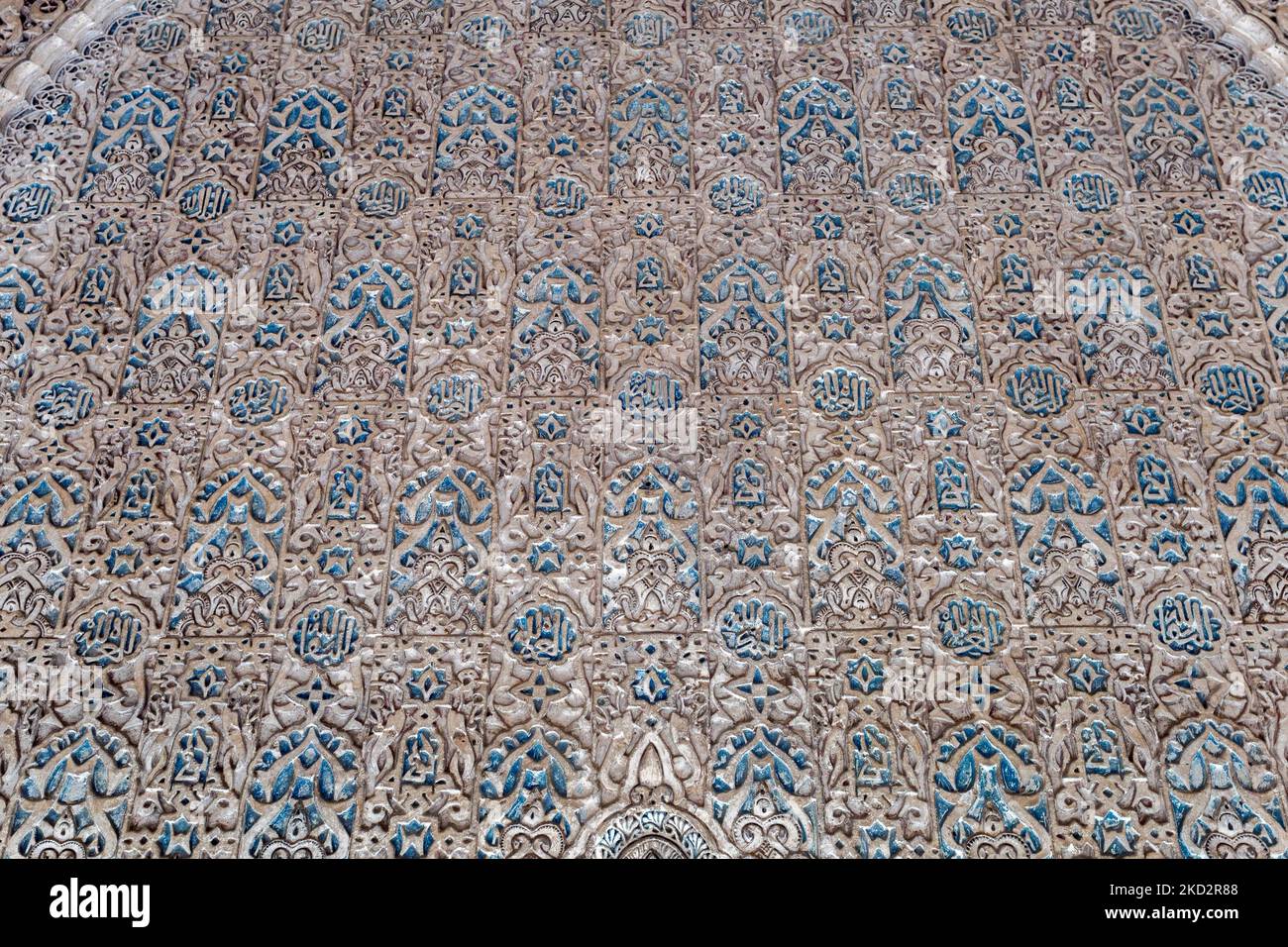 Granada, Spain - October 28, 2022: Decoration of the Cuarto Real de ...