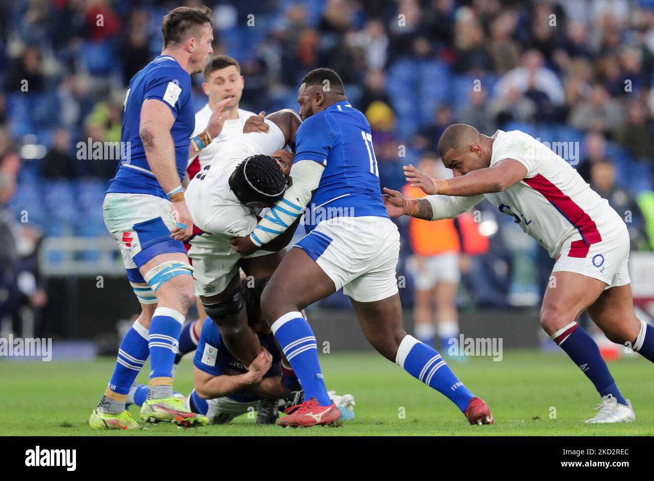 Italy vs england rugby 2022 hi-res stock photography and images - Alamy