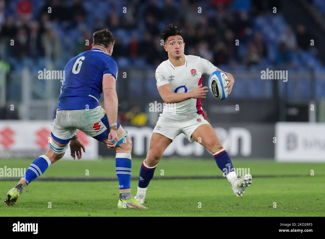 Marcus Smith (England) during the Rugby Six Nations match 2022 Six ...