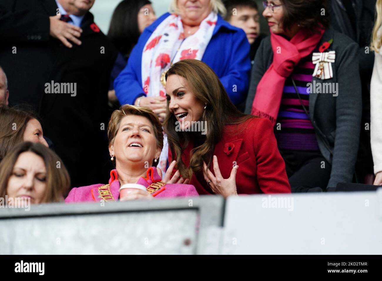 Princess of wales attends rugby league world cup quarter final m hi-res ...