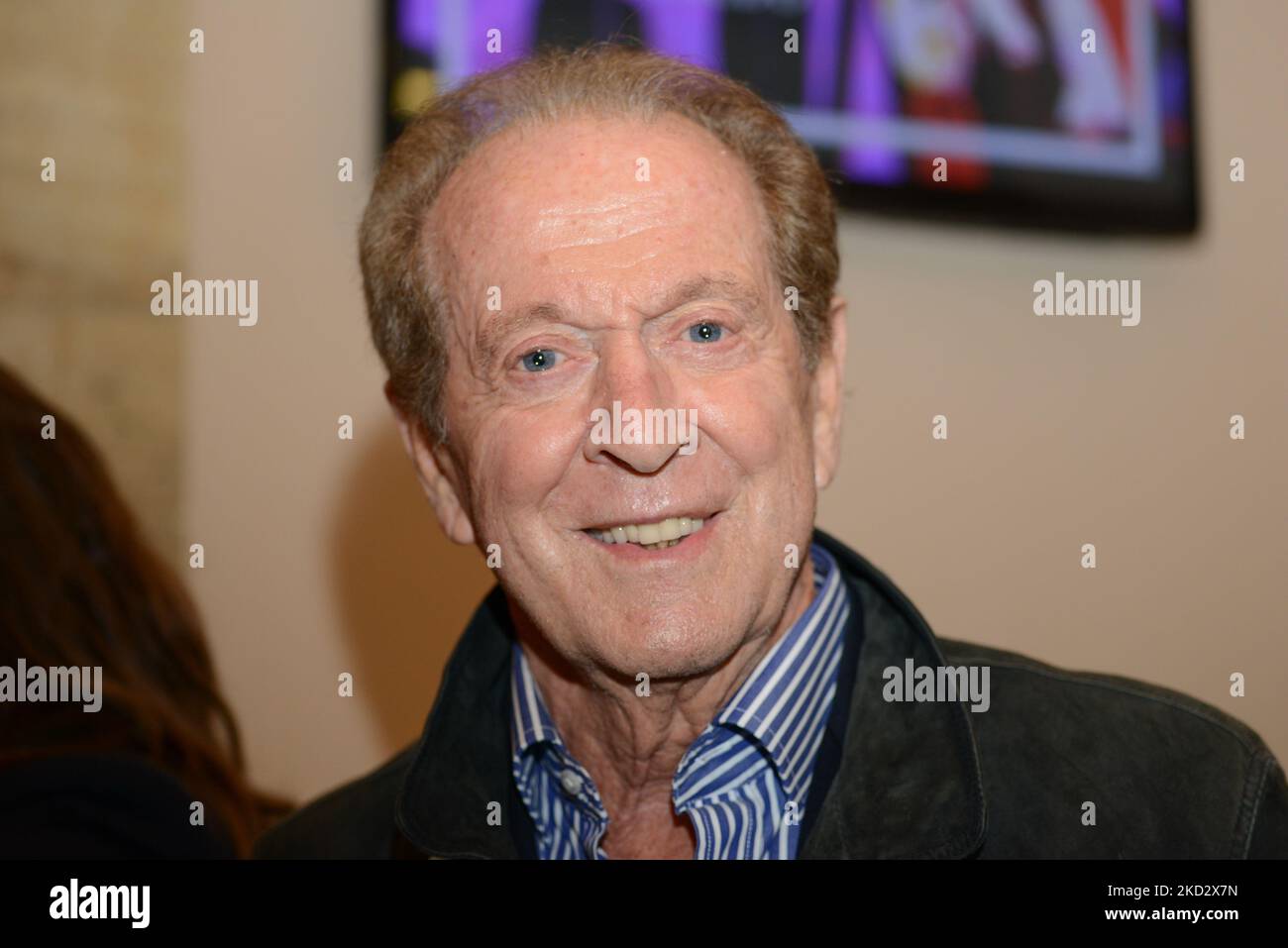 Memo Remigi during the News The guests of the first show of the ...