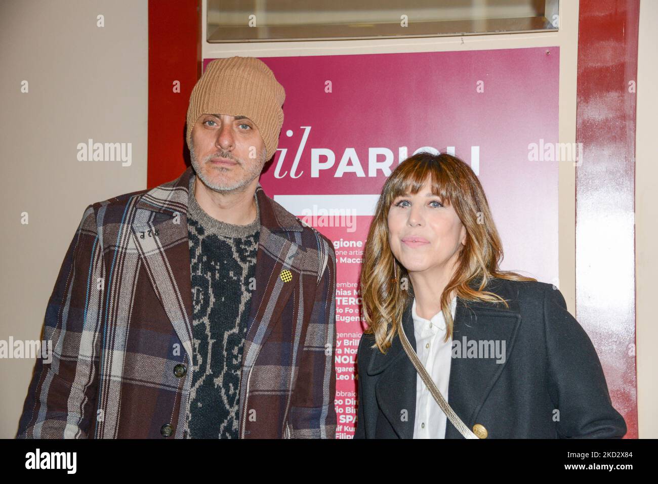 Max Vado, Michela Andreozzi during the News The guests of the first ...