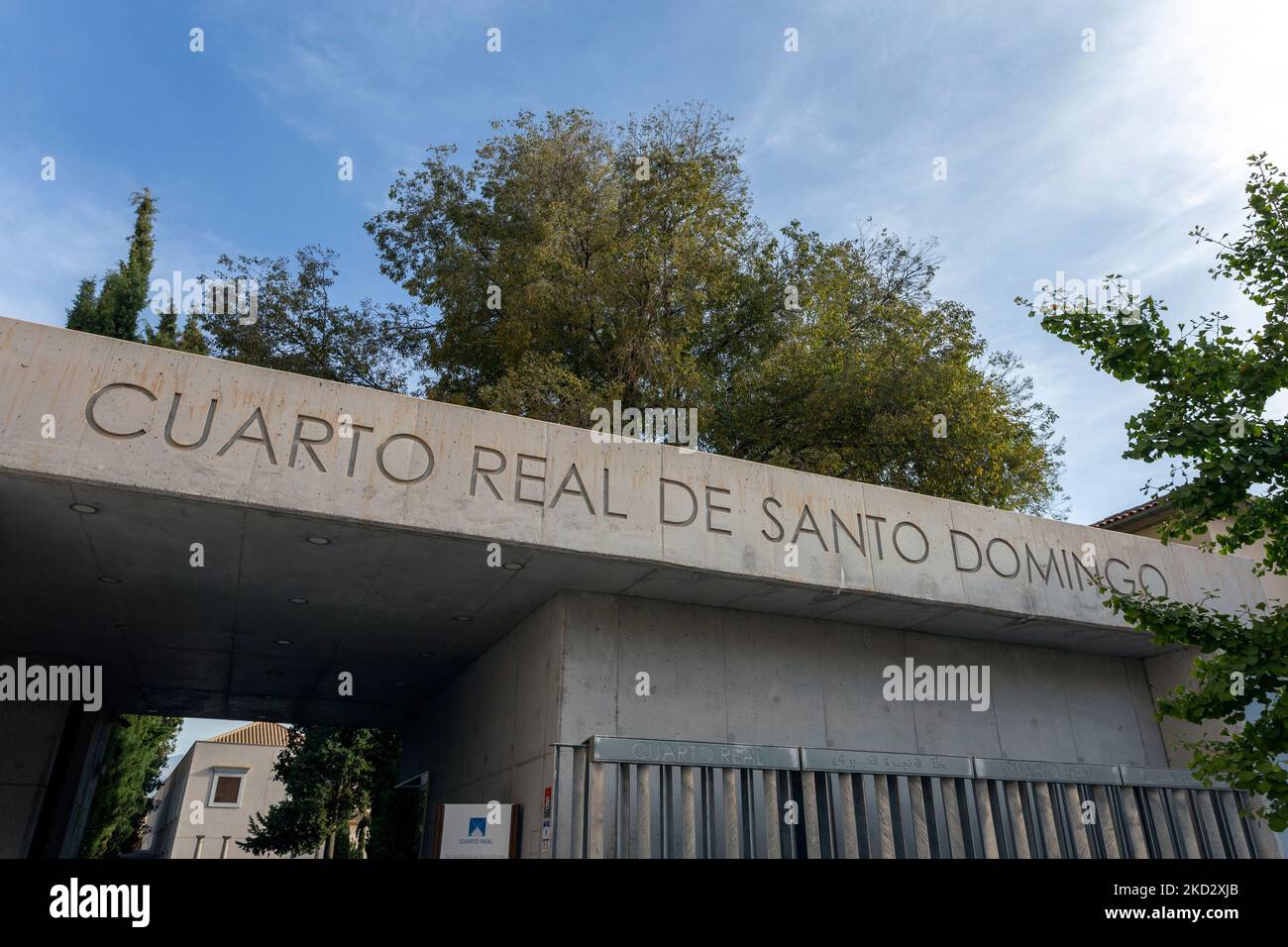 Granada, Spain - October 28, 2022: Entrance of the Cuarto Real de Santo ...