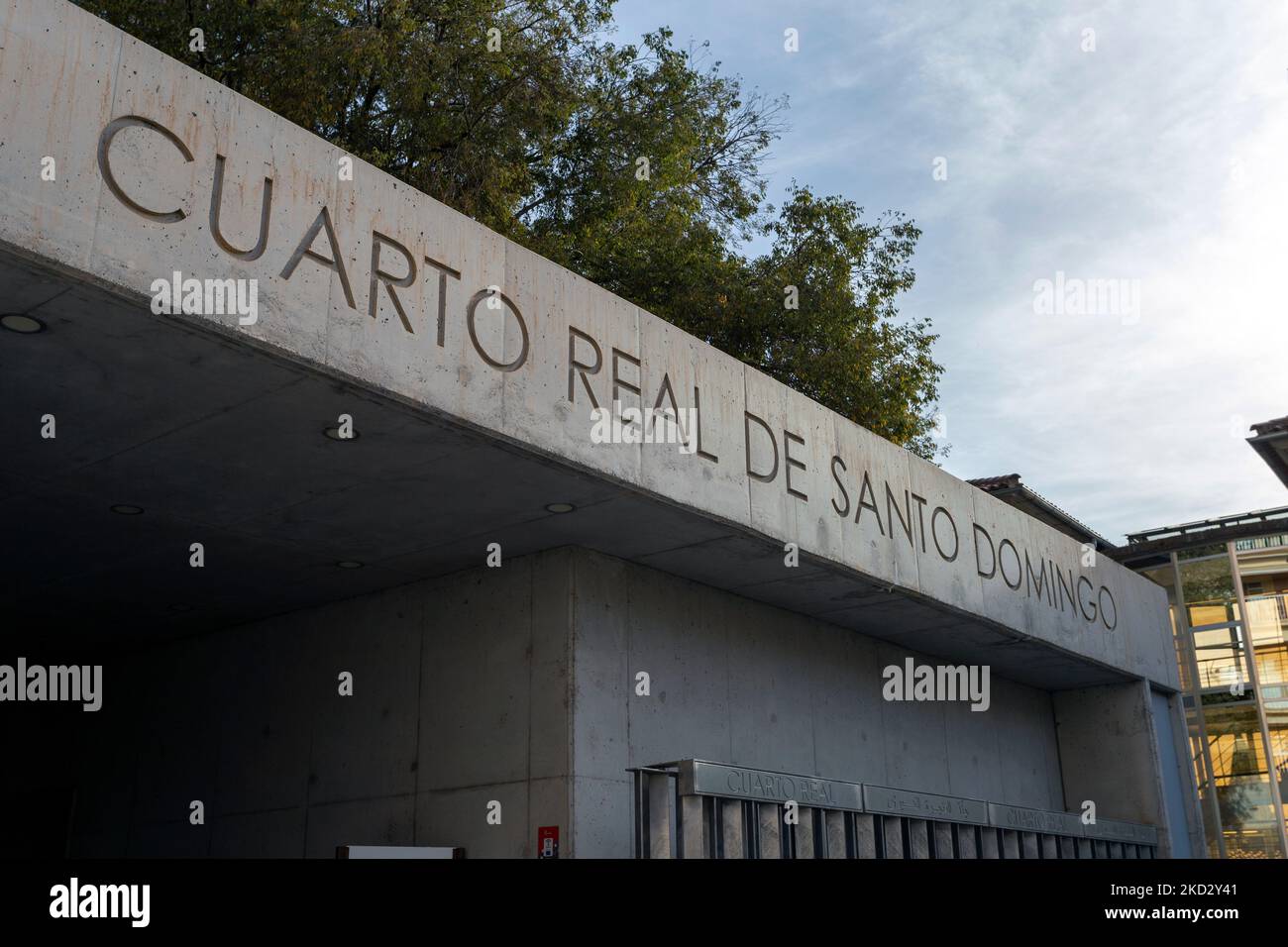 Granada, Spain - October 28, 2022: Entrance of the Cuarto Real de Santo ...