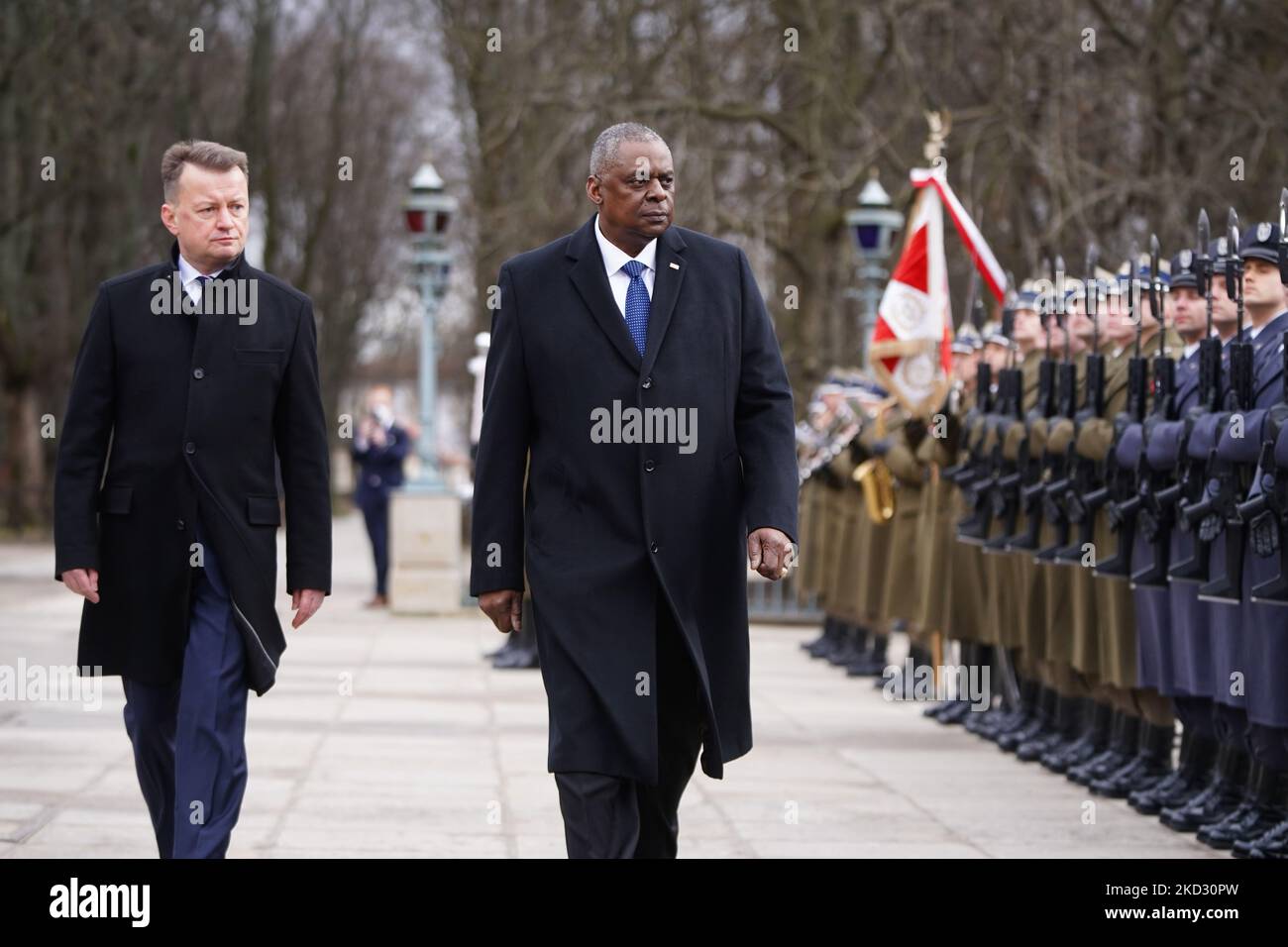U.S. Defence Secretary Lloyd Austin meets with Polish Defence Minister ...