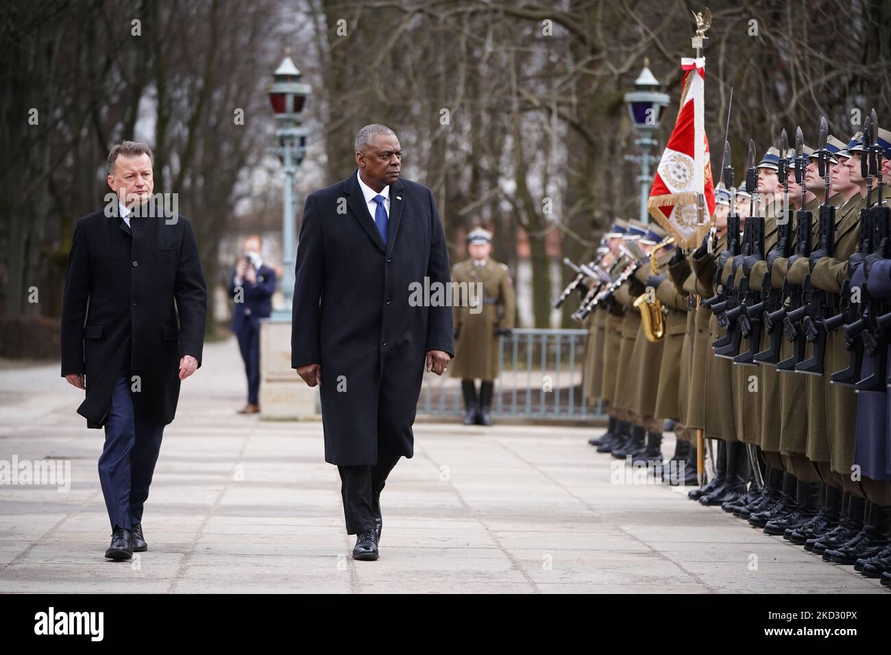 U.S. Defence Secretary Lloyd Austin meets with Polish Defence Minister ...