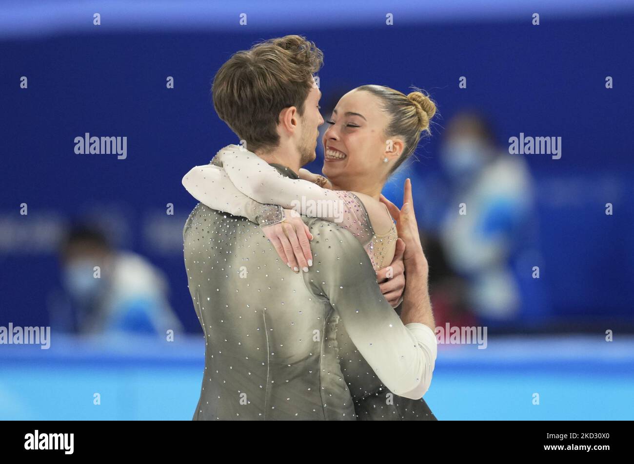 Laura Barquero and Marco Zandron from Spain at Figure Skating, Beijing ...
