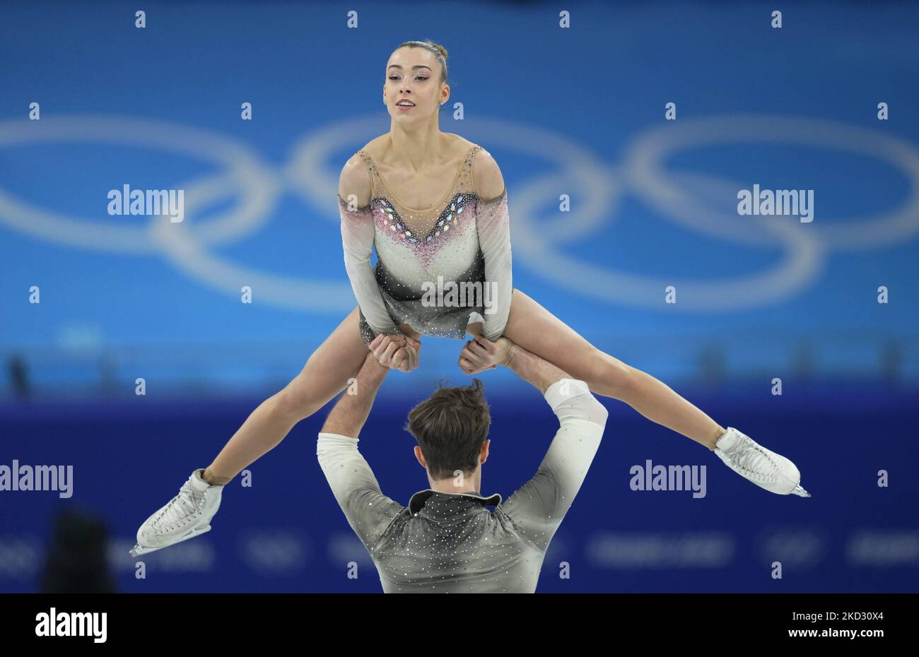 Laura Barquero and Marco Zandron from Spain at Figure Skating, Beijing ...