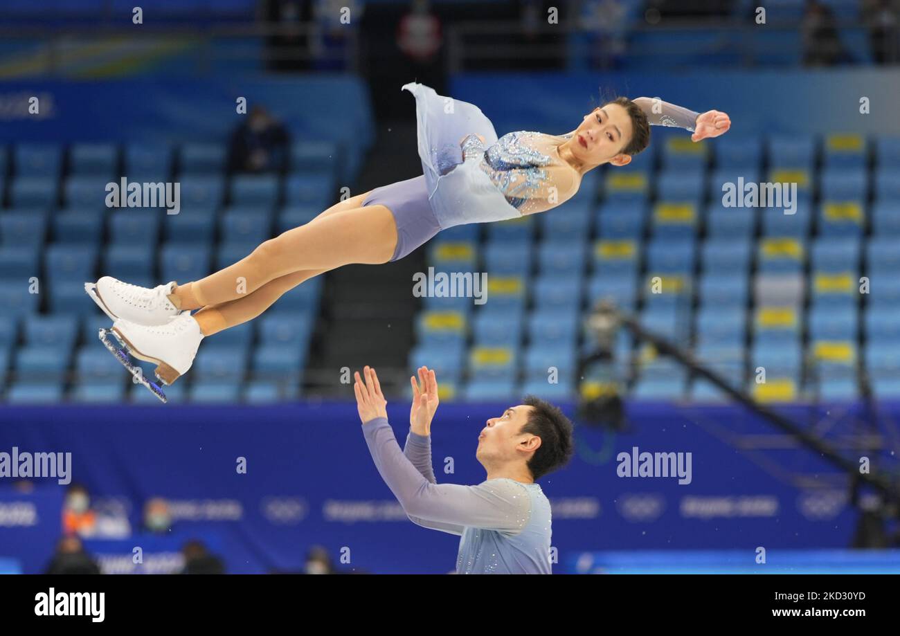 Cheng Peng and Yang Jin from China at Figure Skating, Beijing 2022 ...