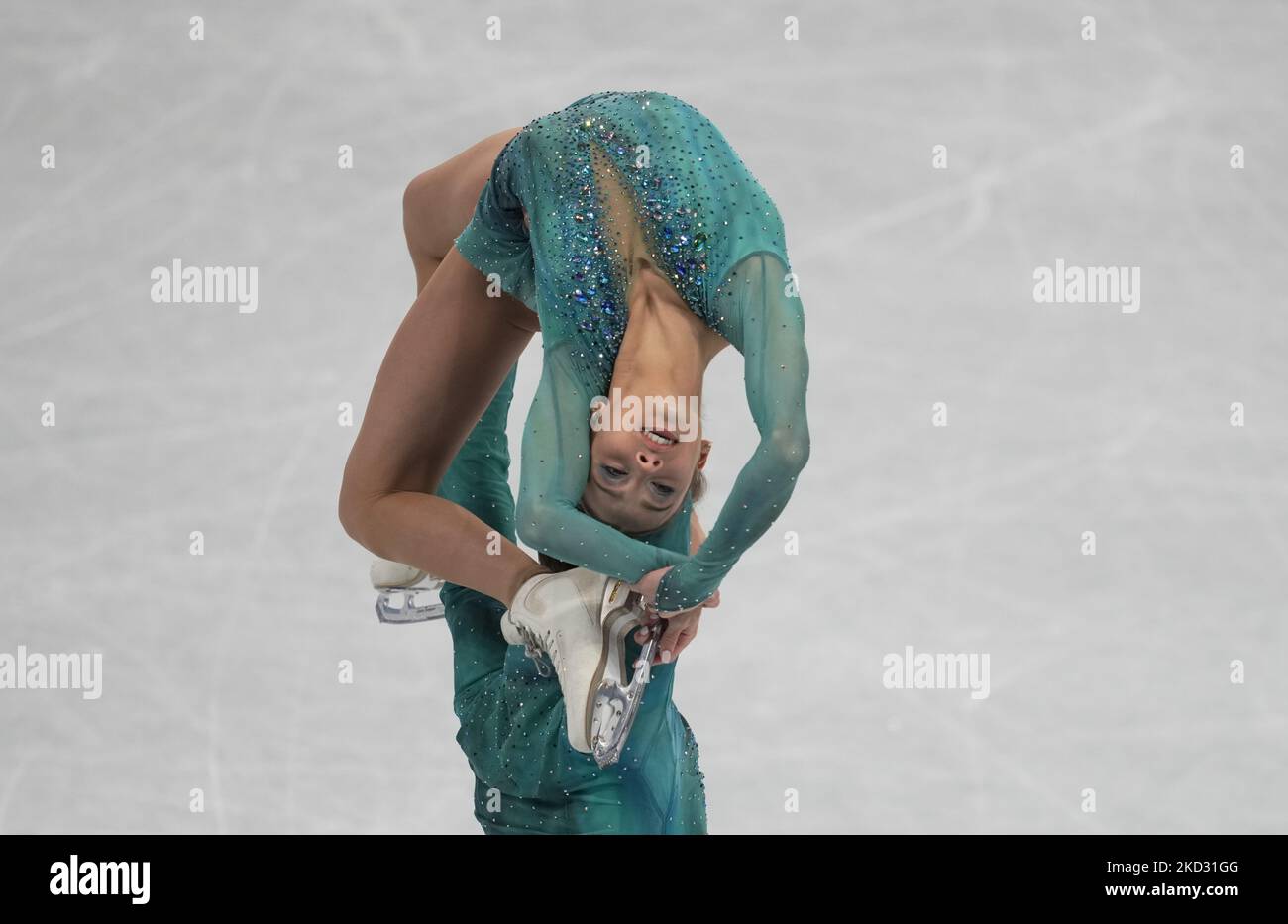 Laura Barquero and Marco Zandron from Spain at Figure Skating, Beijing ...