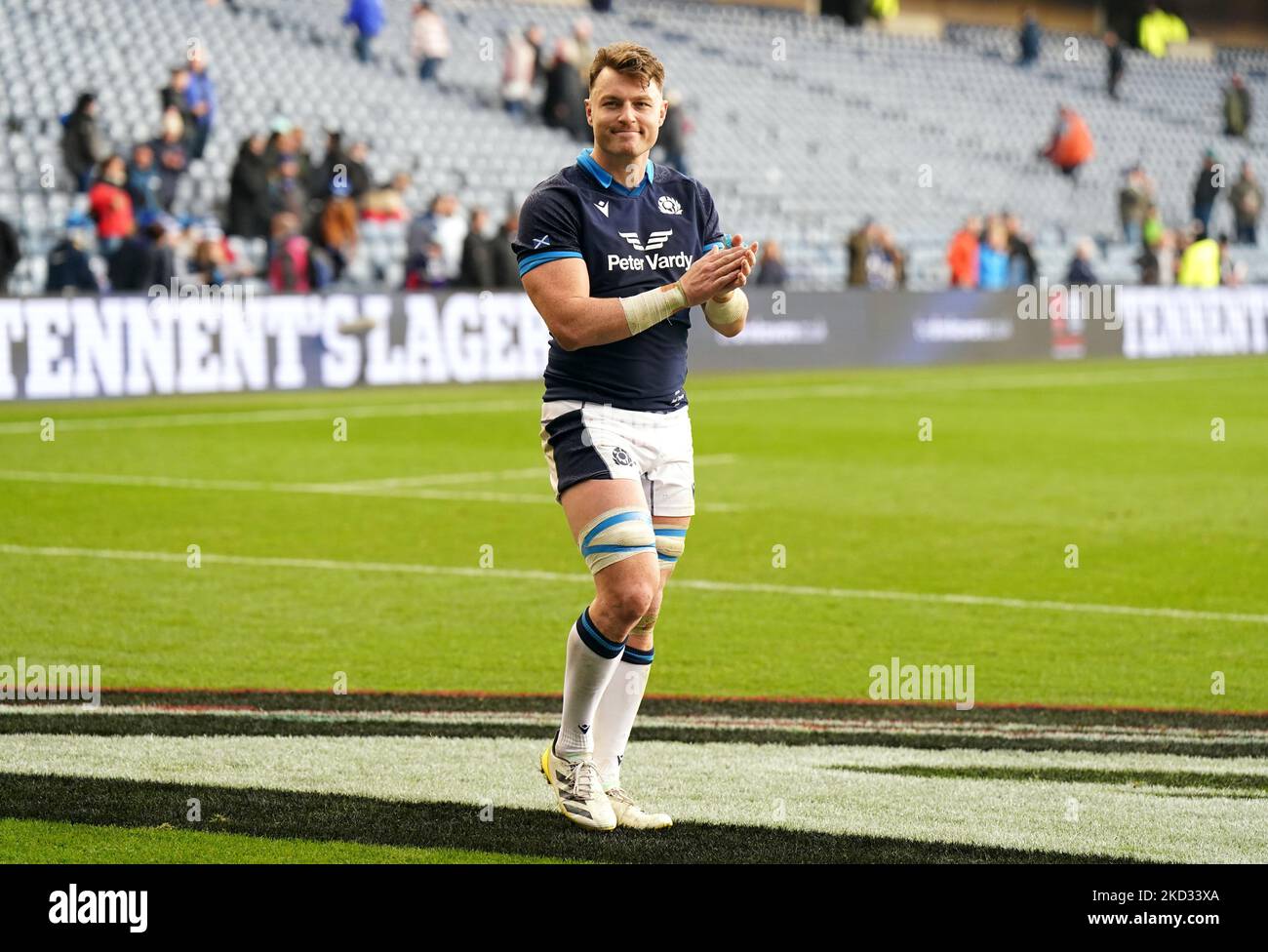 Scotland's Jack Dempsey after the Autumn International match at the BT ...