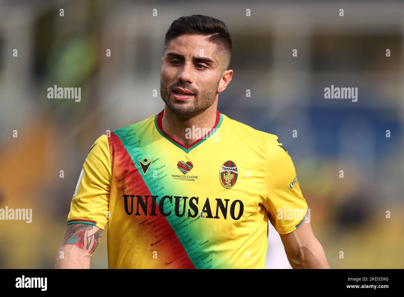 Marco Capuano (Ternana Calcio) looks on during the Italian soccer Serie ...